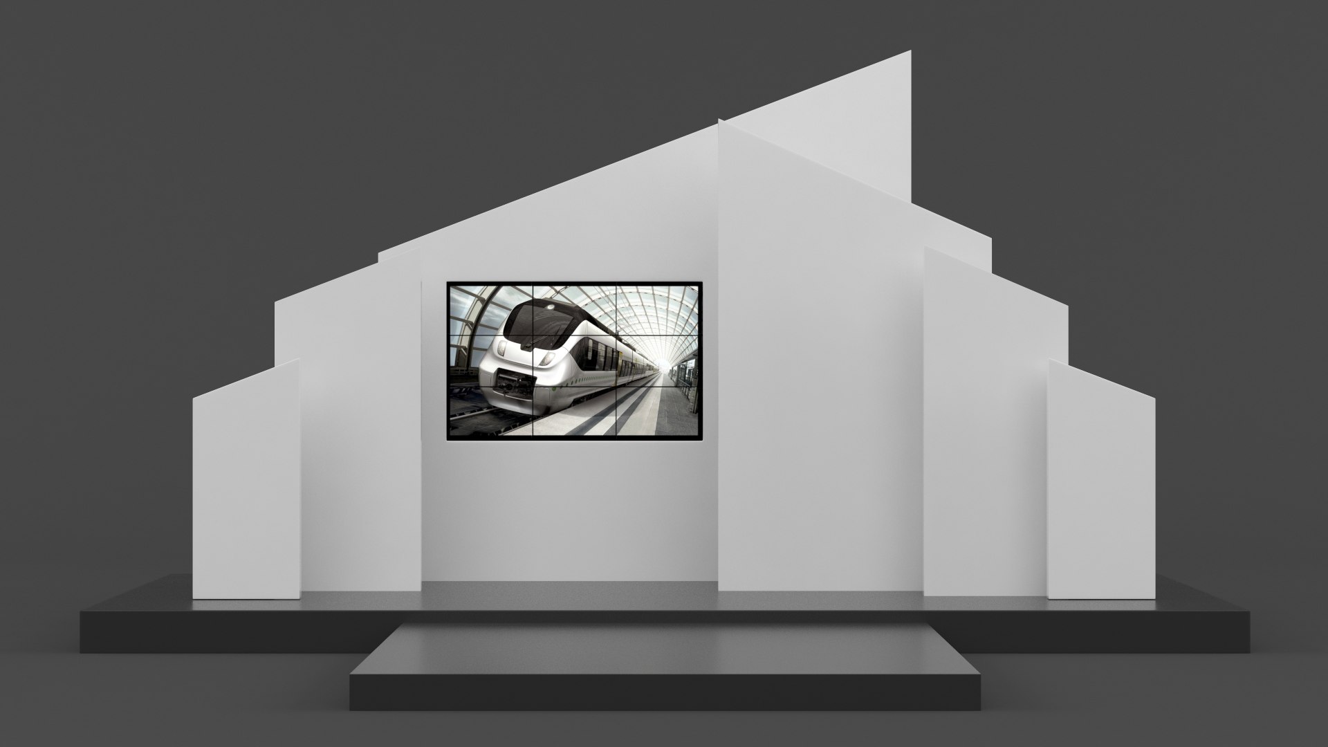 Free 3D Model Exhibition Booth - TurboSquid 2271687