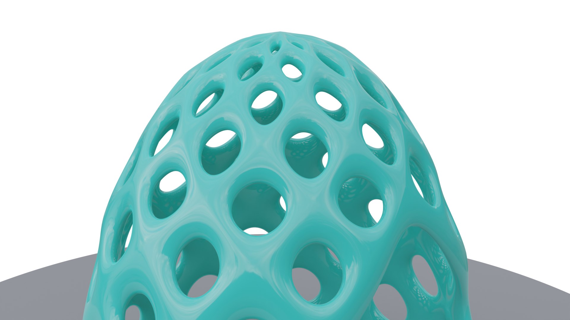 Dome Shell Ellipsoid Round 3D - TurboSquid 2255155