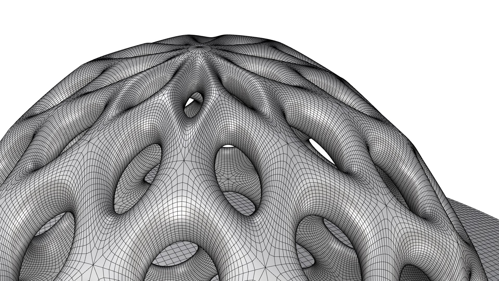 Dome Shell Ellipsoid Round 3D - TurboSquid 2255155