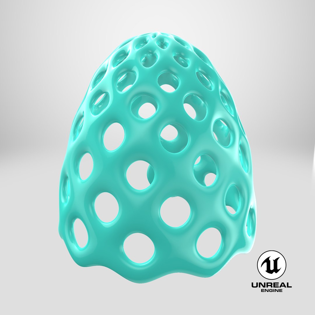 Dome Shell Ellipsoid Round 3D - TurboSquid 2255155