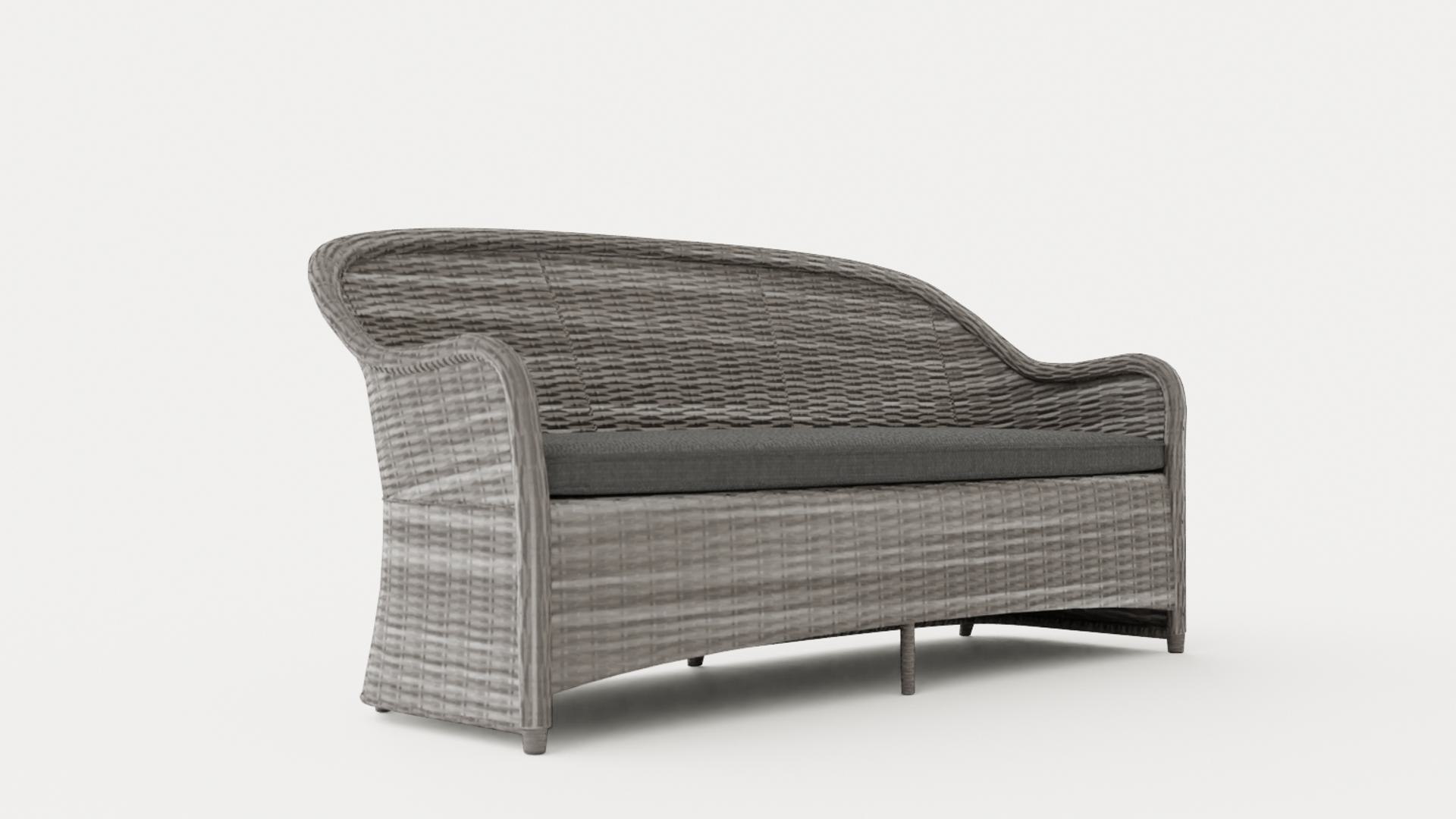 3D Model Roma 3 Seater Sofa - TurboSquid 2242009
