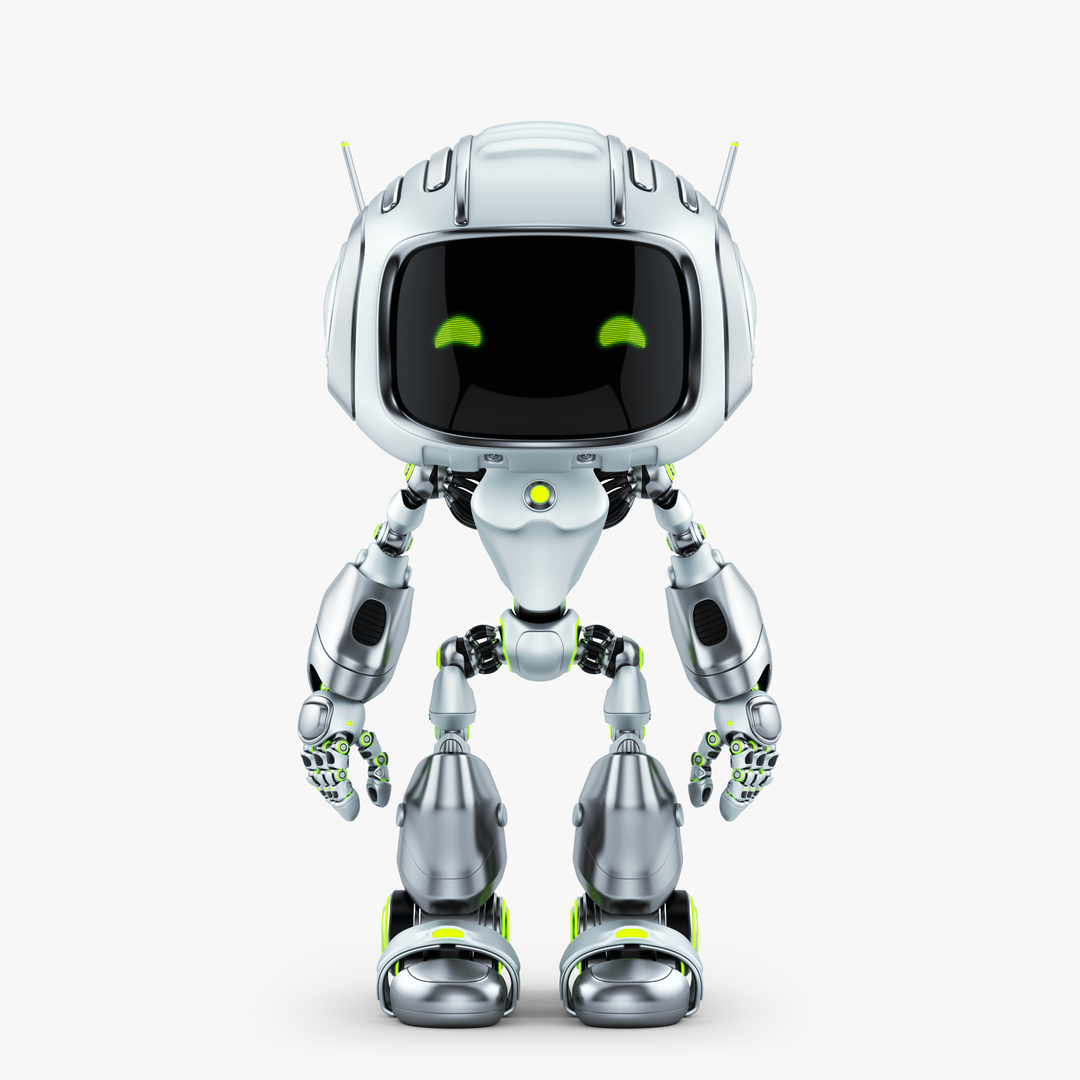 Lovely robot - alien 3D - TurboSquid 1500199