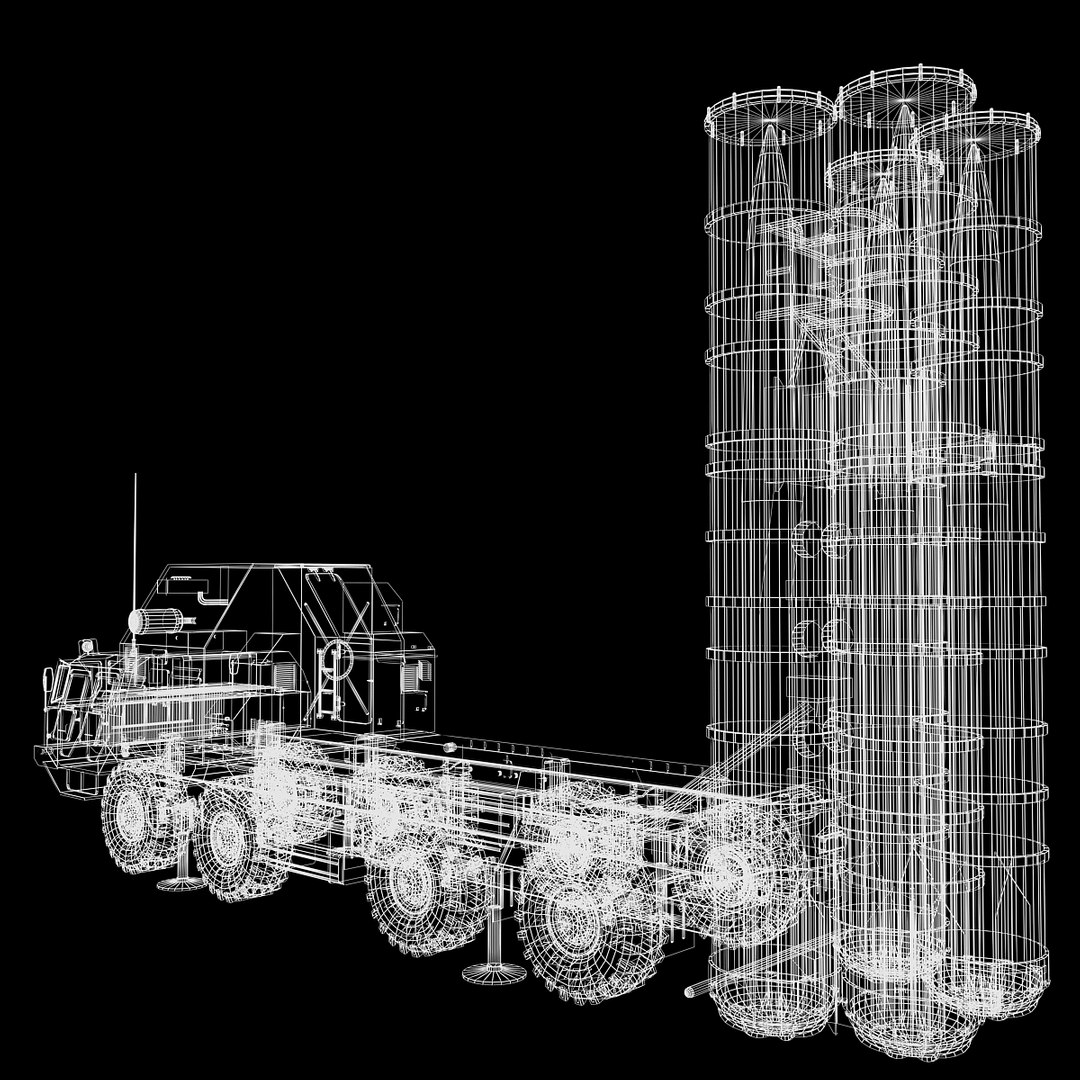 russian grumble sa-20 sam 3d model