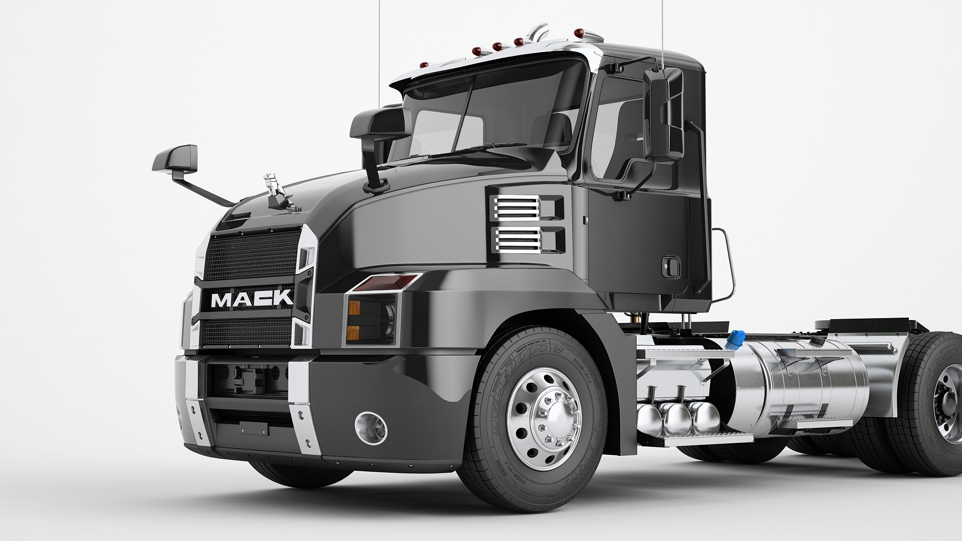 Mack Anthem Day Cab 2020 033D模型 - TurboSquid 1702390