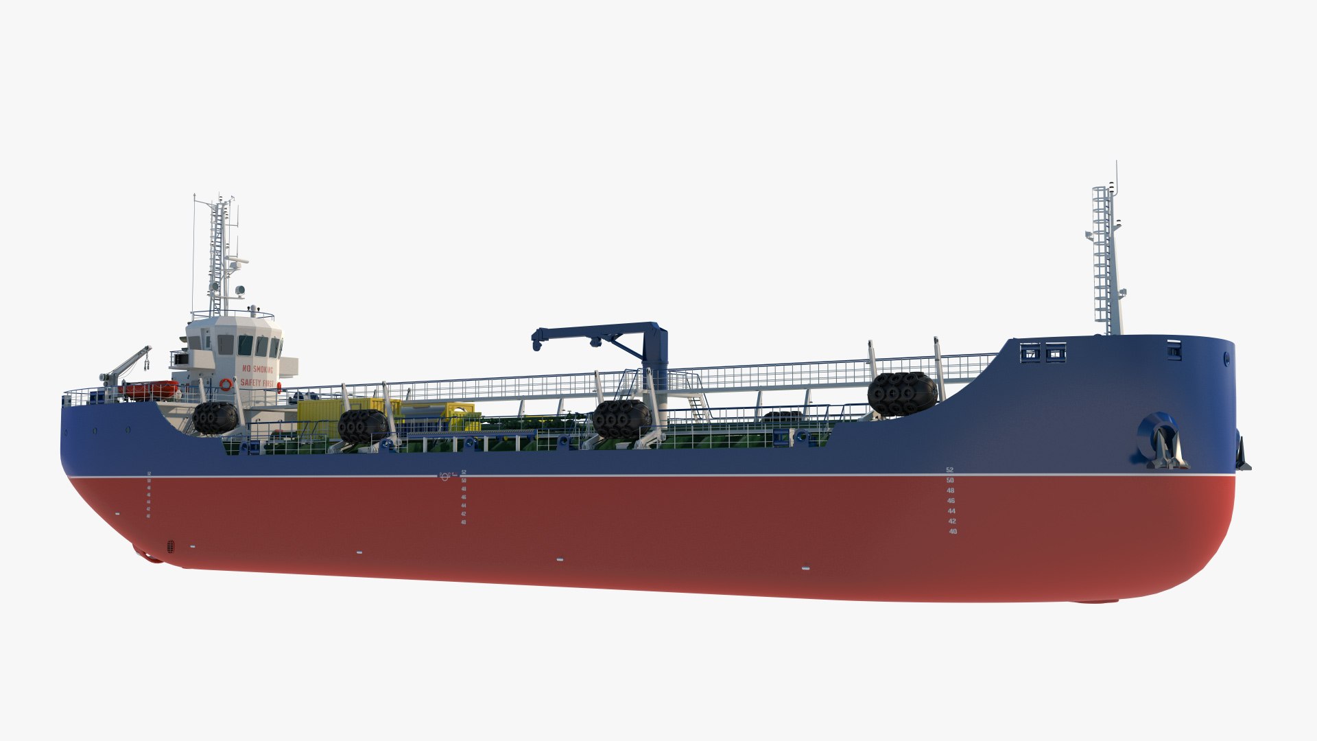 Bunker vessel ship model - TurboSquid 1589917