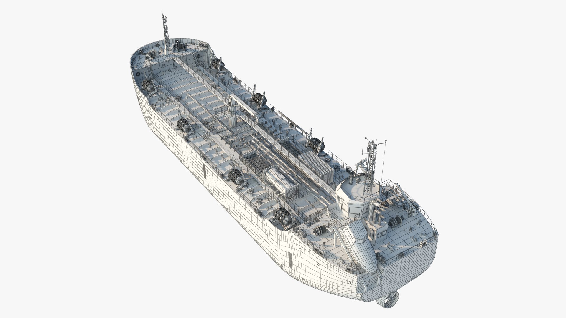 Bunker Vessel Ship Model - TurboSquid 1589917