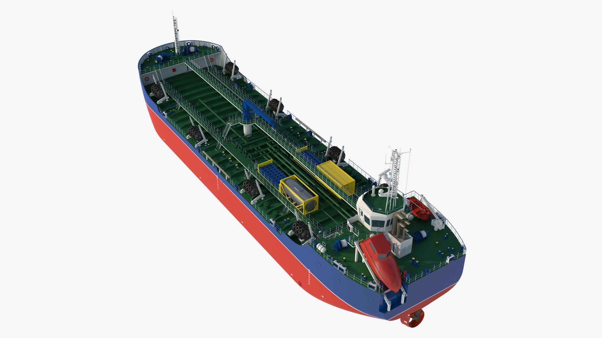 Bunker Vessel Ship Model - TurboSquid 1589917