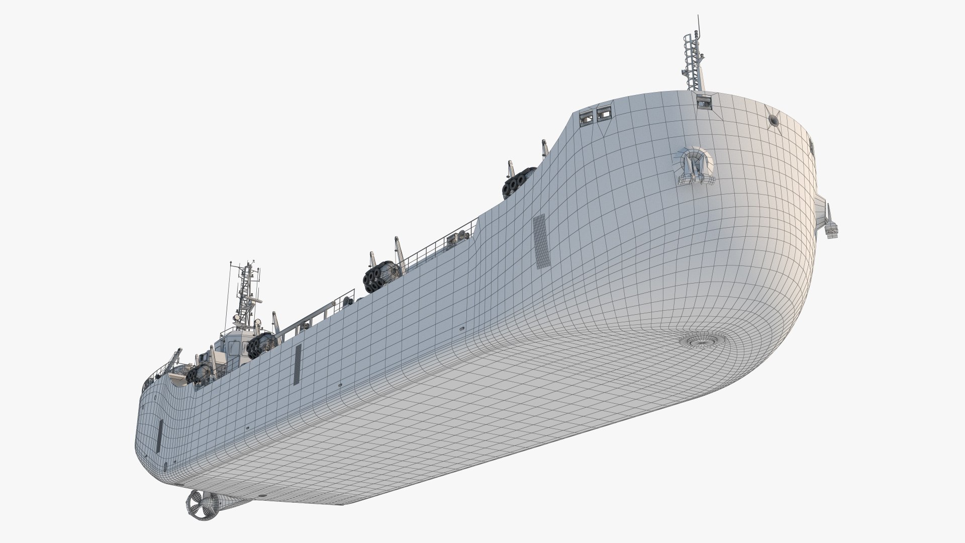 Bunker Vessel Ship Model - TurboSquid 1589917