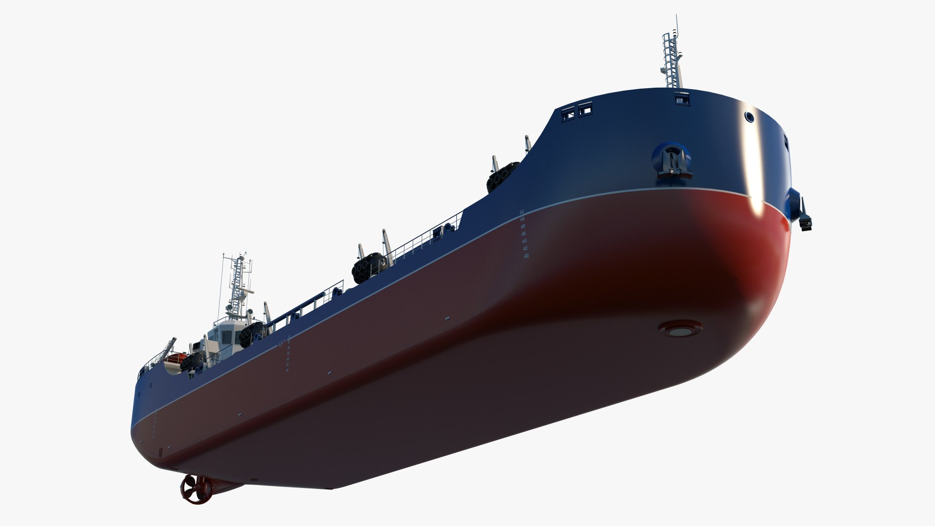 Bunker Vessel Ship Model - TurboSquid 1589917