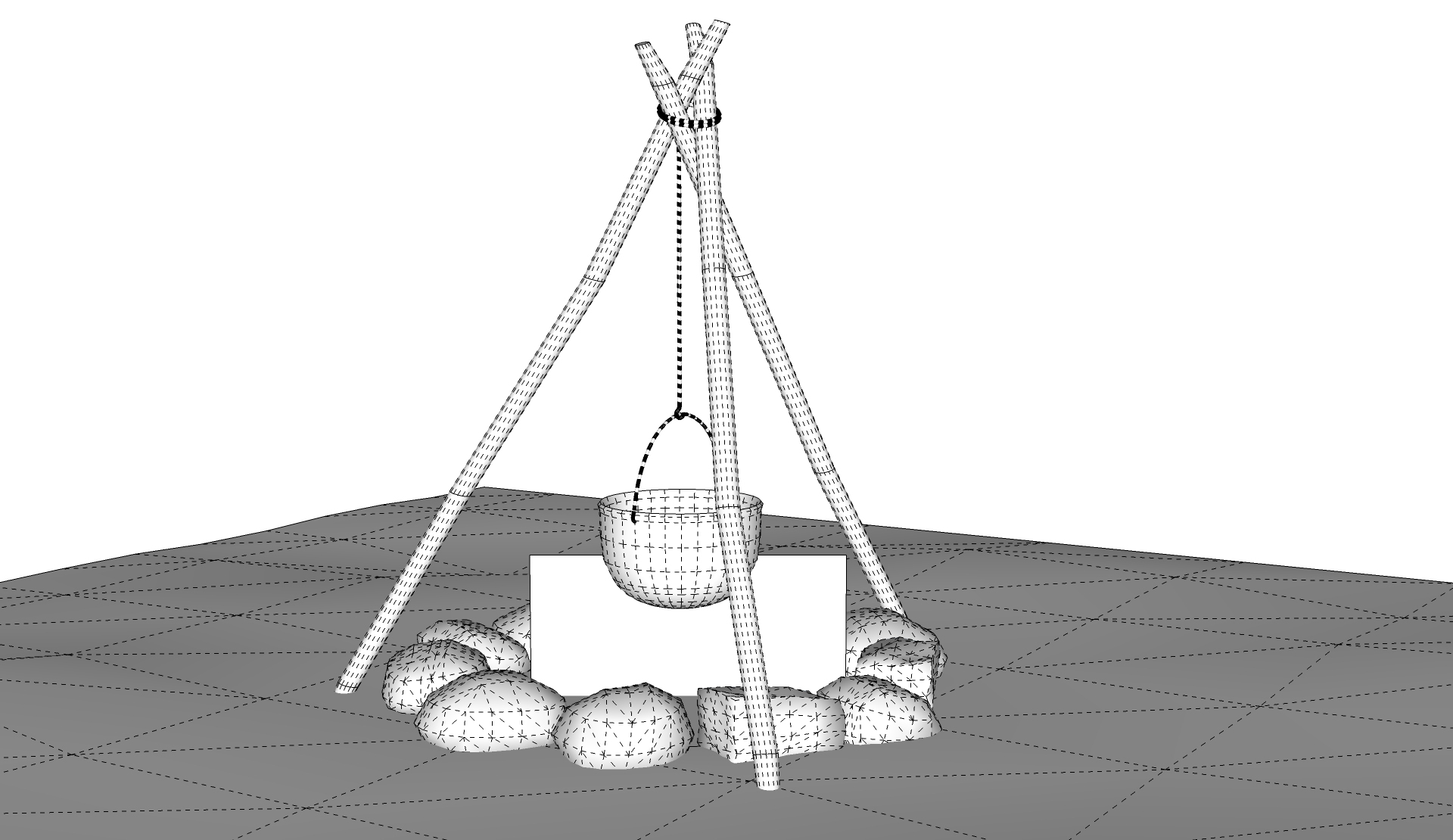 modelo 3d Fogata Fogata - TurboSquid 1861081