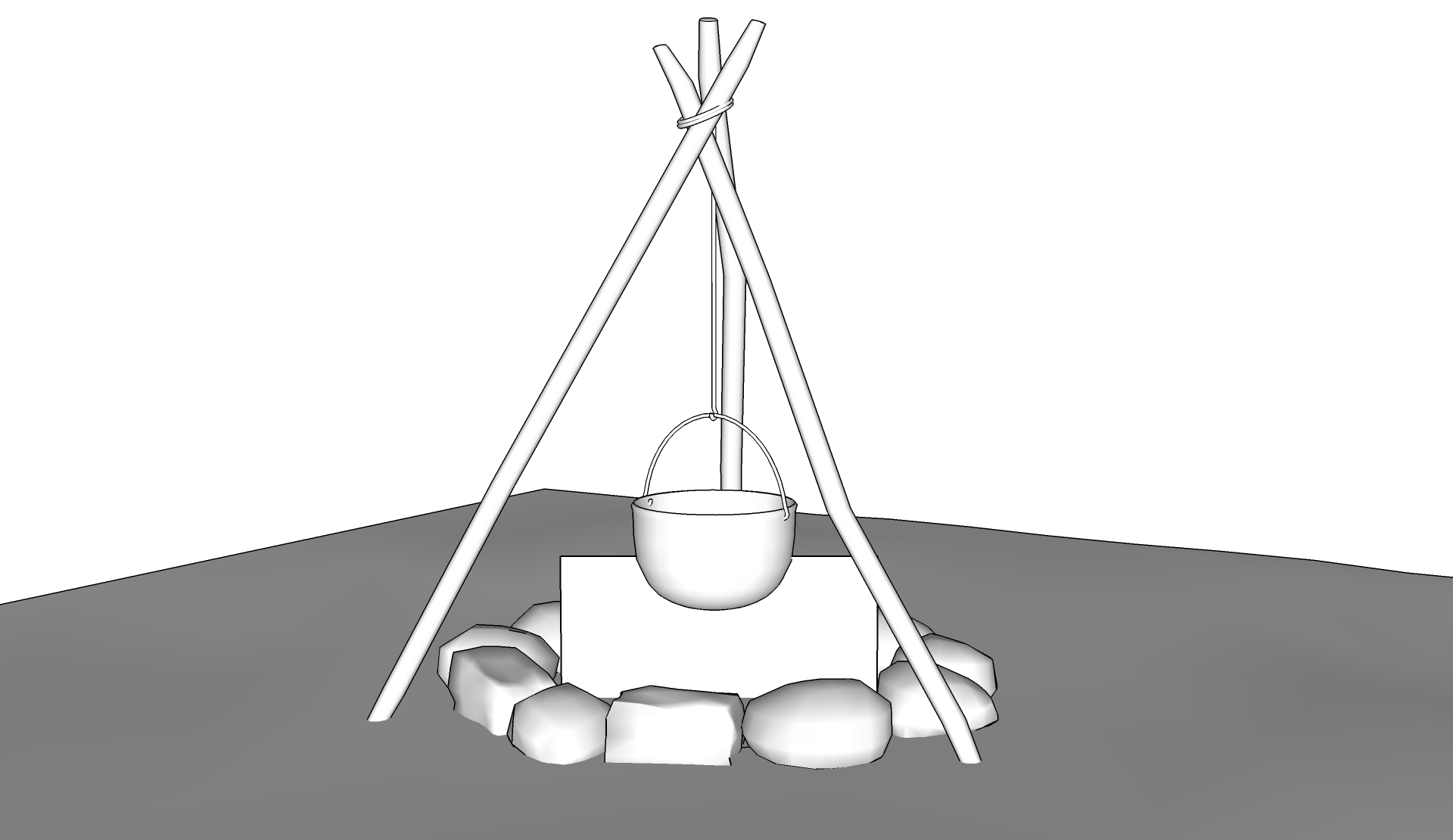 modelo 3d Fogata Fogata - TurboSquid 1861081