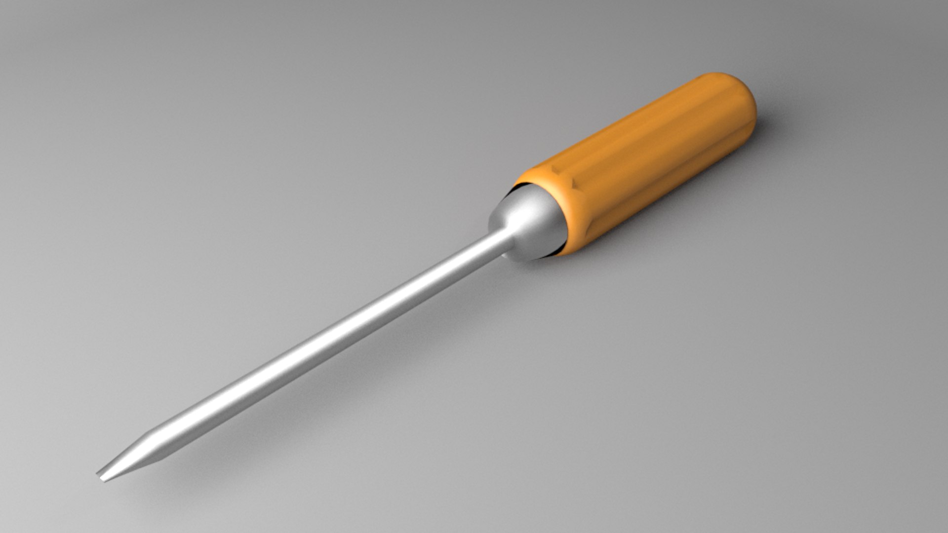 Screw driver slot tip 3D - TurboSquid 1591982