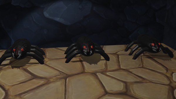 3D SpiderMob Scene 5 - TurboSquid 1799744