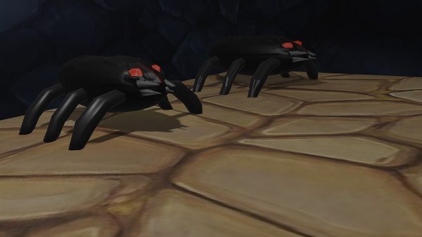 3D SpiderMob Scene 5 - TurboSquid 1799744