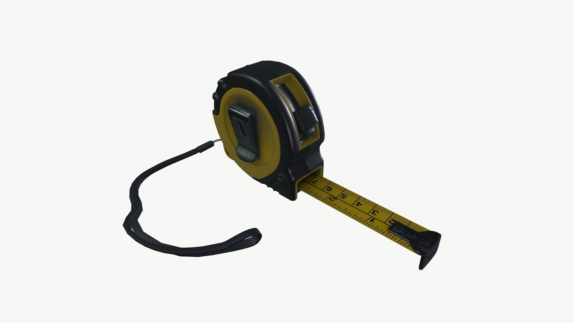 3D Model Measurement Tape - TurboSquid 2294270