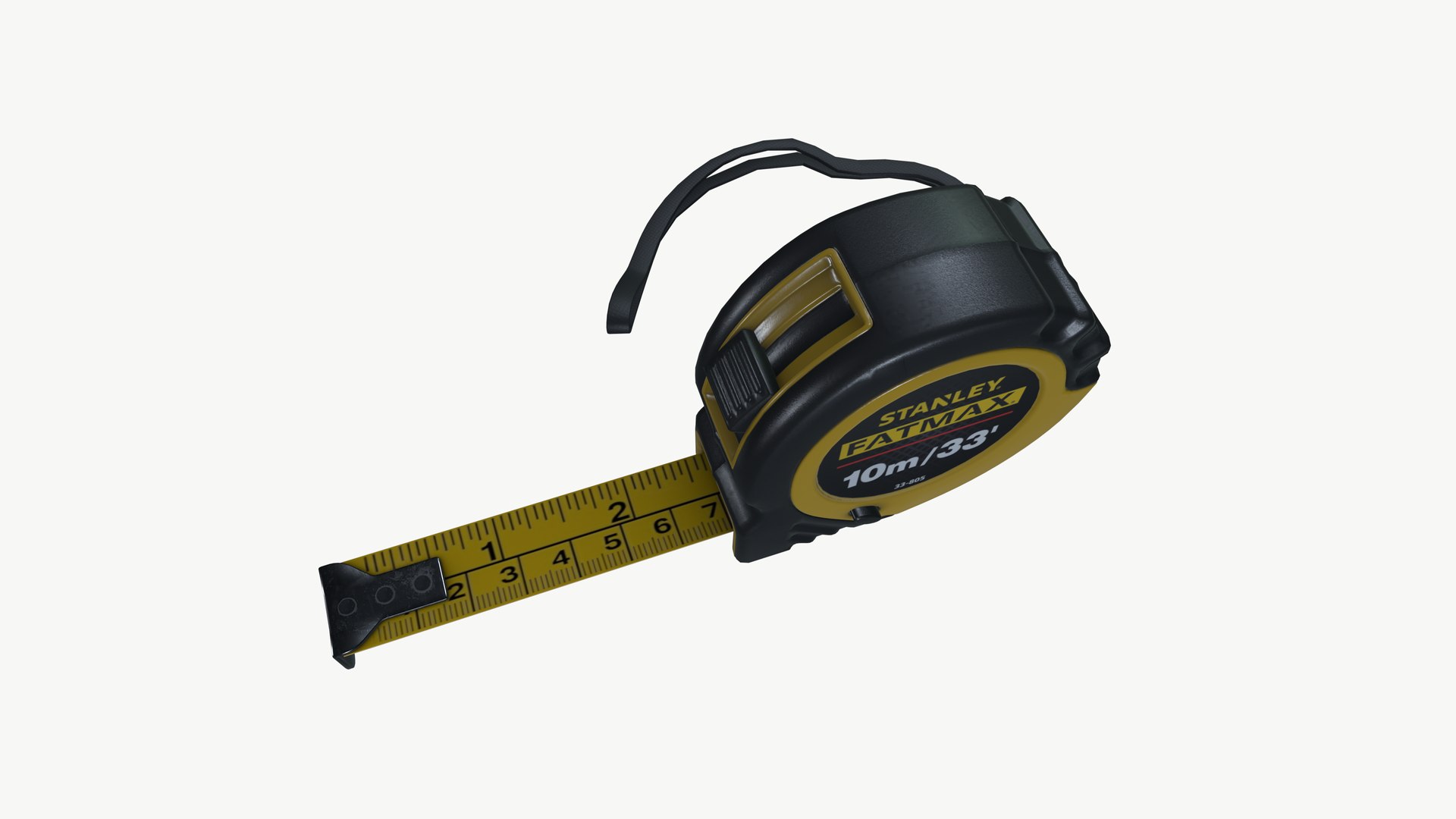 3D Model Measurement Tape - TurboSquid 2294270
