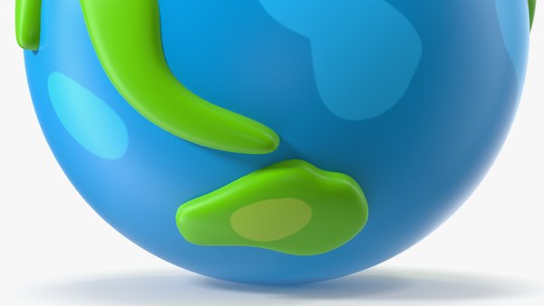 Cartoon Planet Earth model - TurboSquid 1865729