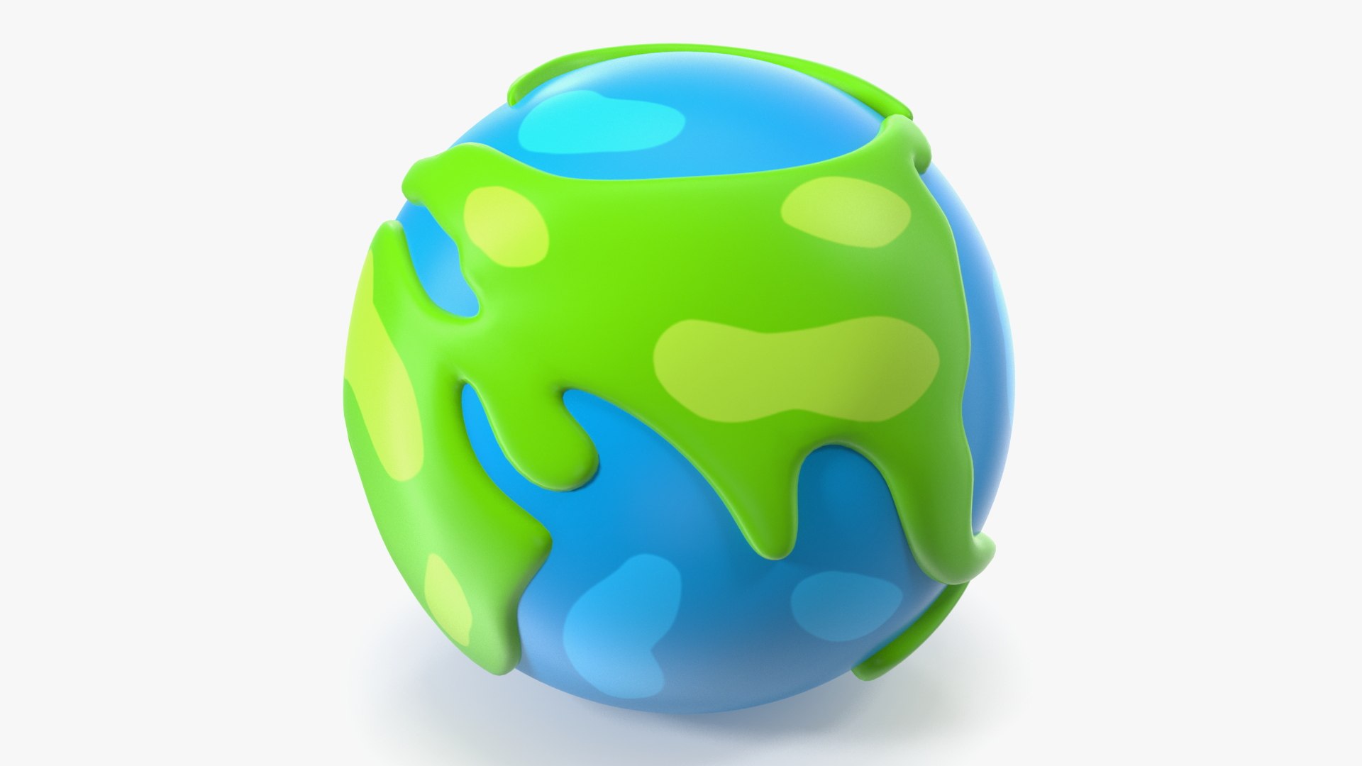 Cartoon Planet Earth Model - TurboSquid 1865729