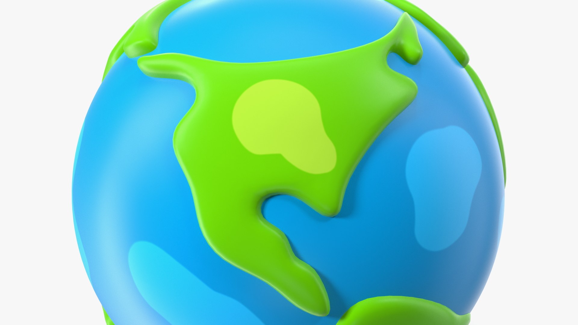 Cartoon Planet Earth Model - TurboSquid 1865729