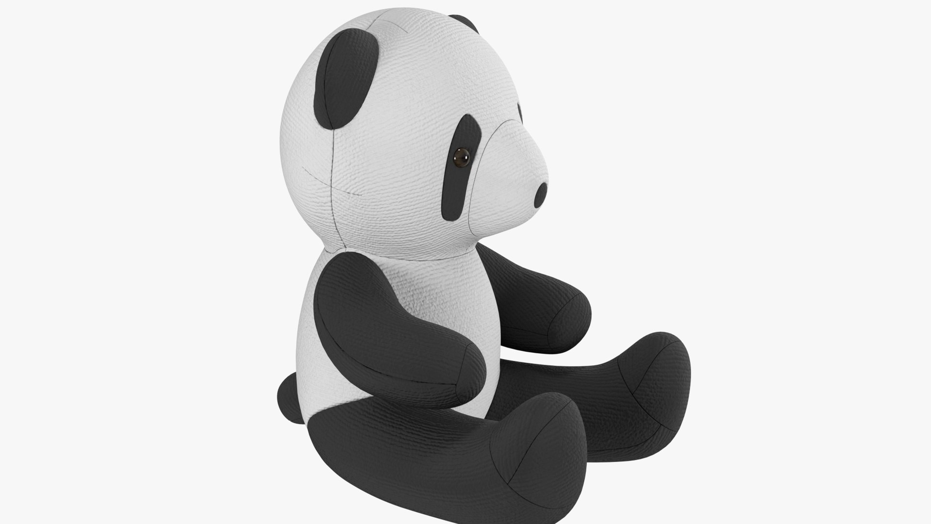 3D Stuffed Animal Panda Model - TurboSquid 1887429