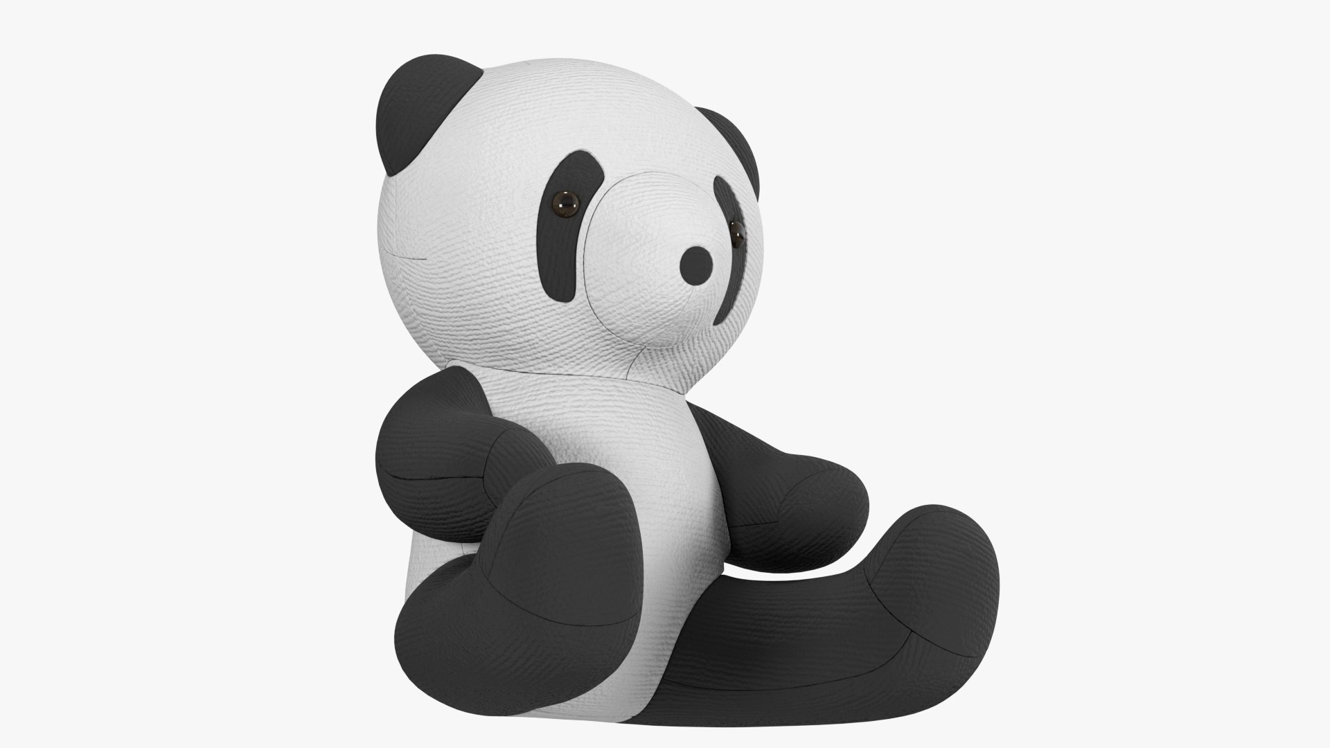 3D Stuffed Animal Panda Model - TurboSquid 1887429