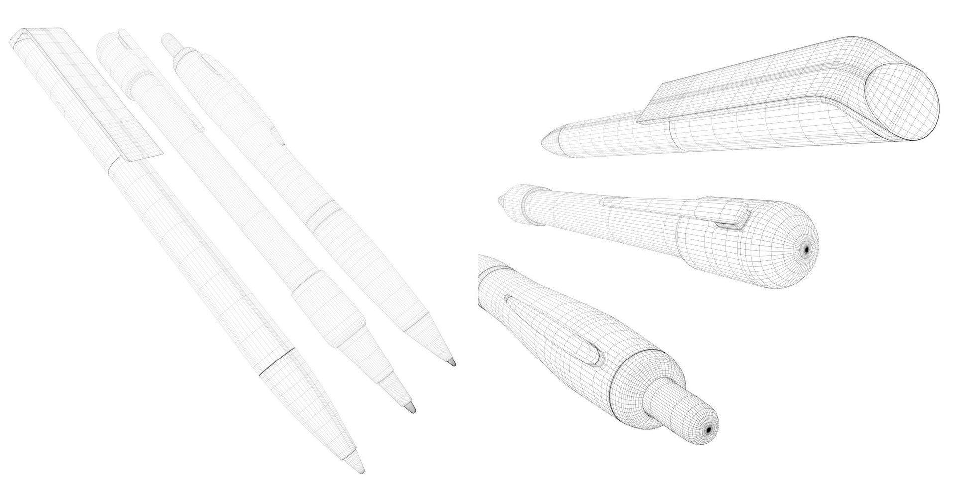 3D Pens Production Ready Model - TurboSquid 1346426