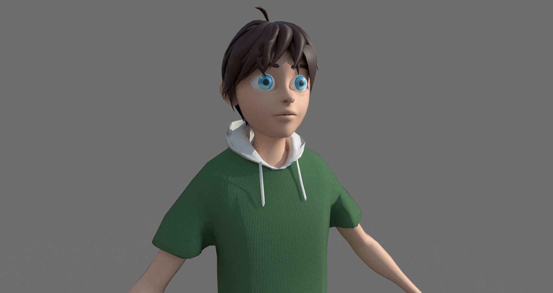 Stylish Kid 3D - TurboSquid 1836380