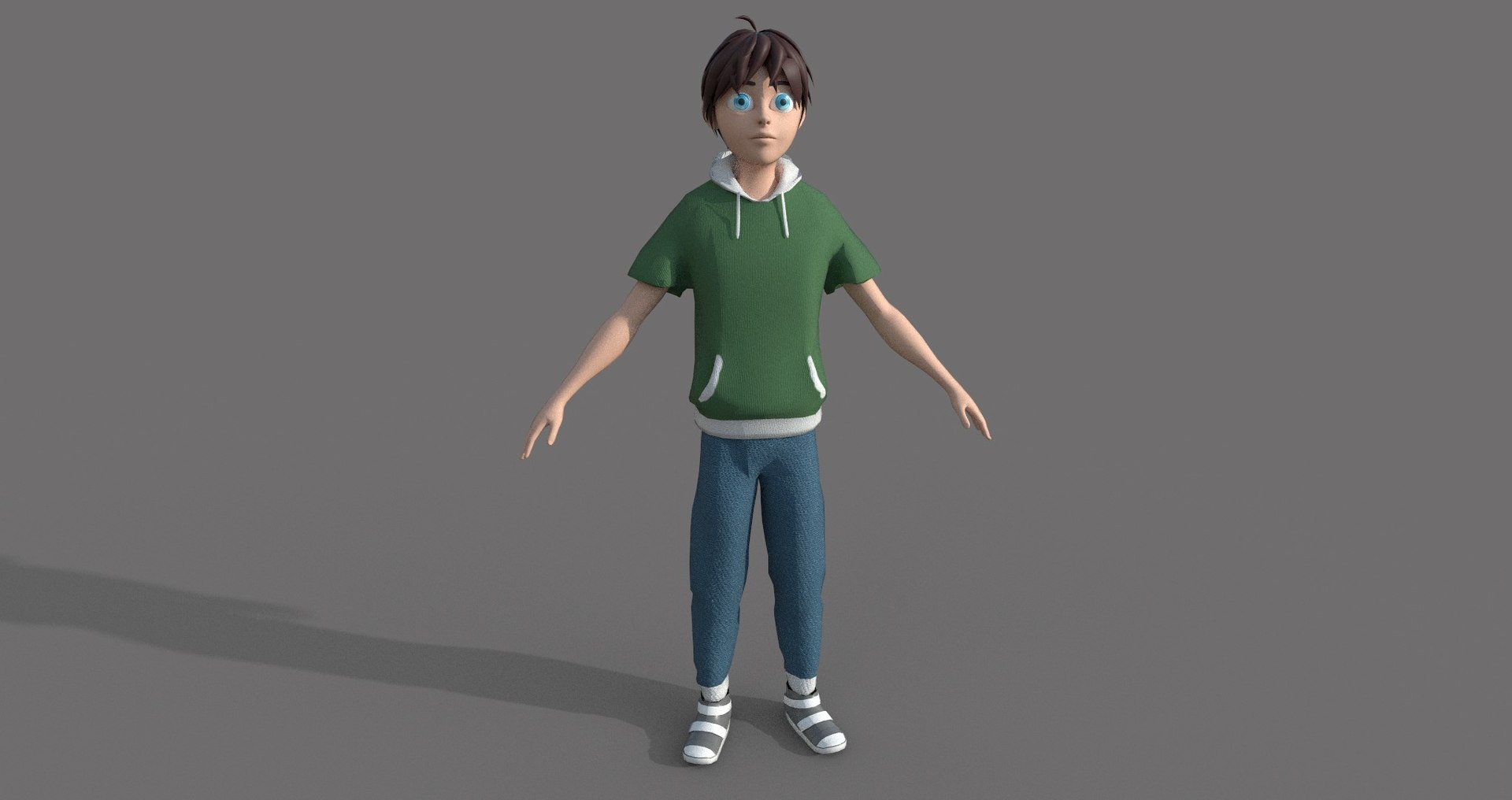 Stylish Kid 3D - TurboSquid 1836380