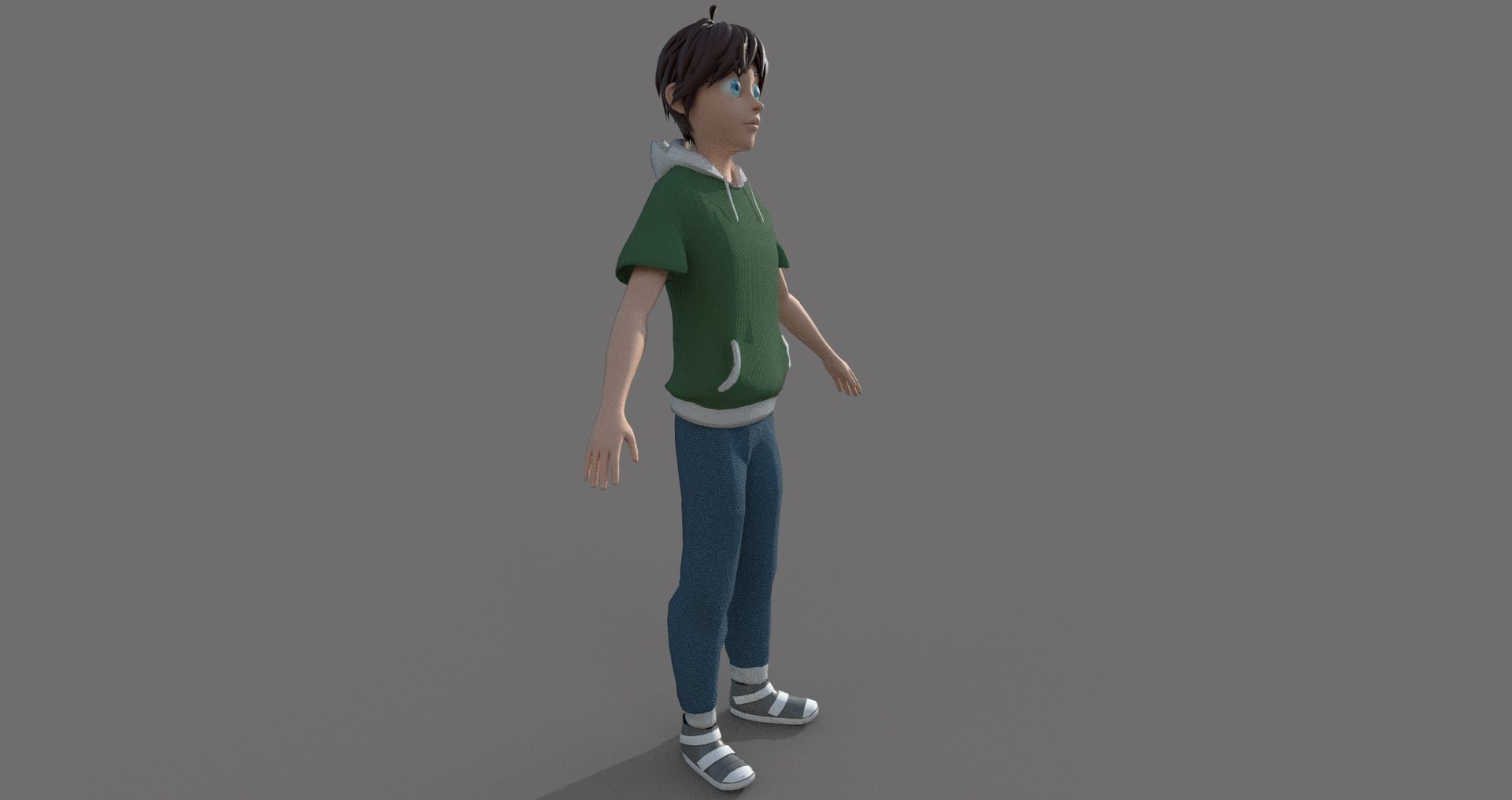 Stylish Kid 3D - TurboSquid 1836380