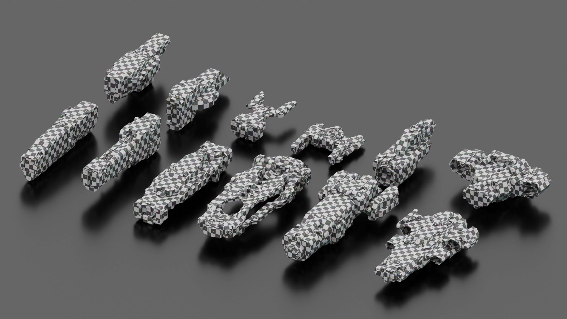 Spaceship Kitbash Pack 3D - TurboSquid 2184577