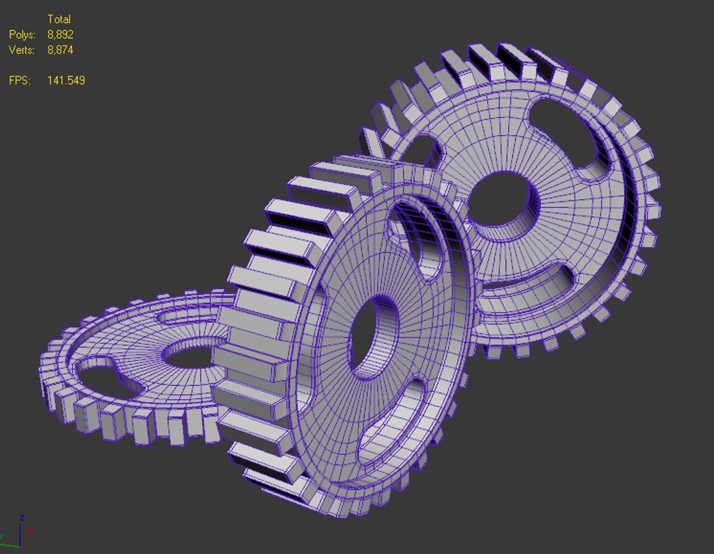 free gears 3d model