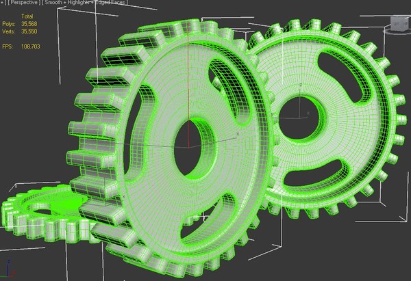 free gears 3d model