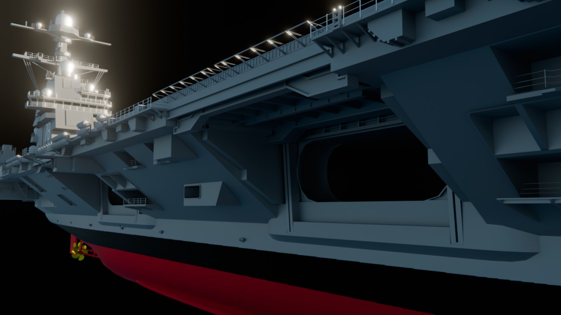 USS Gerald R Ford Model - TurboSquid 2336150