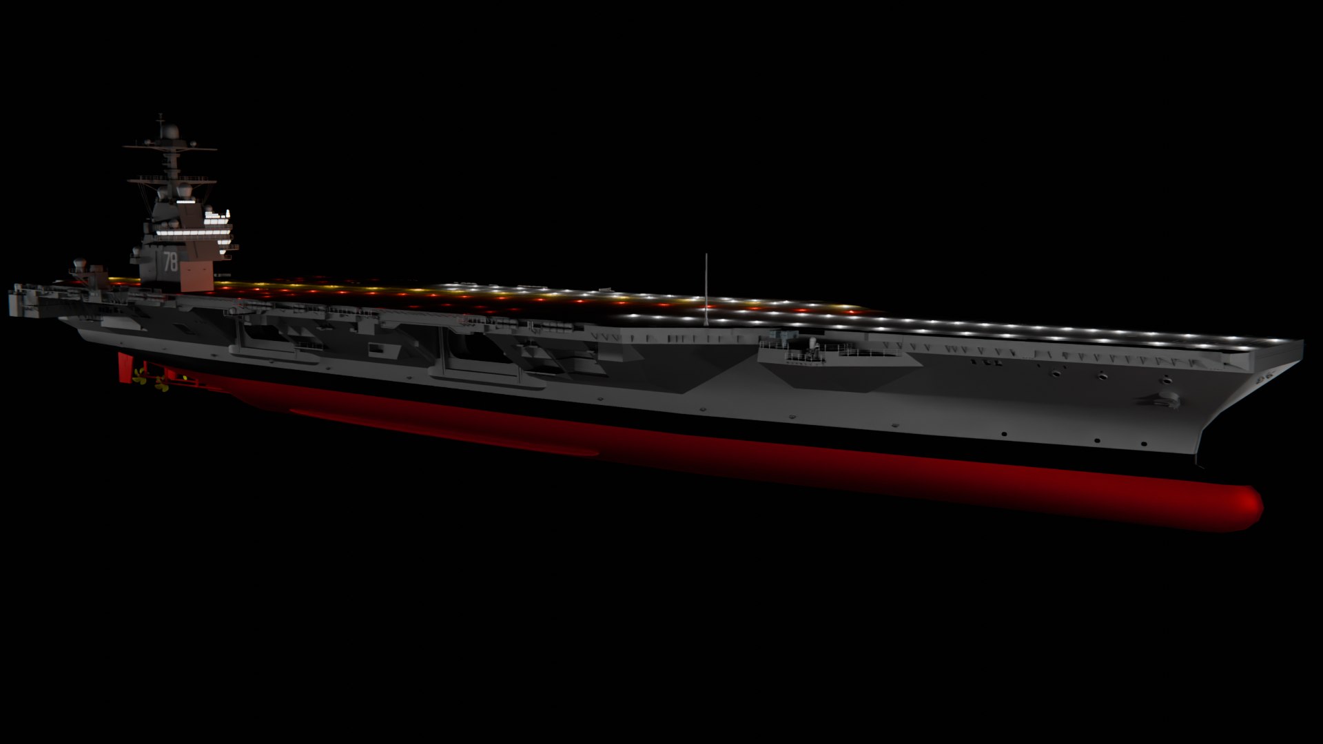 USS Gerald R Ford Model - TurboSquid 2336150