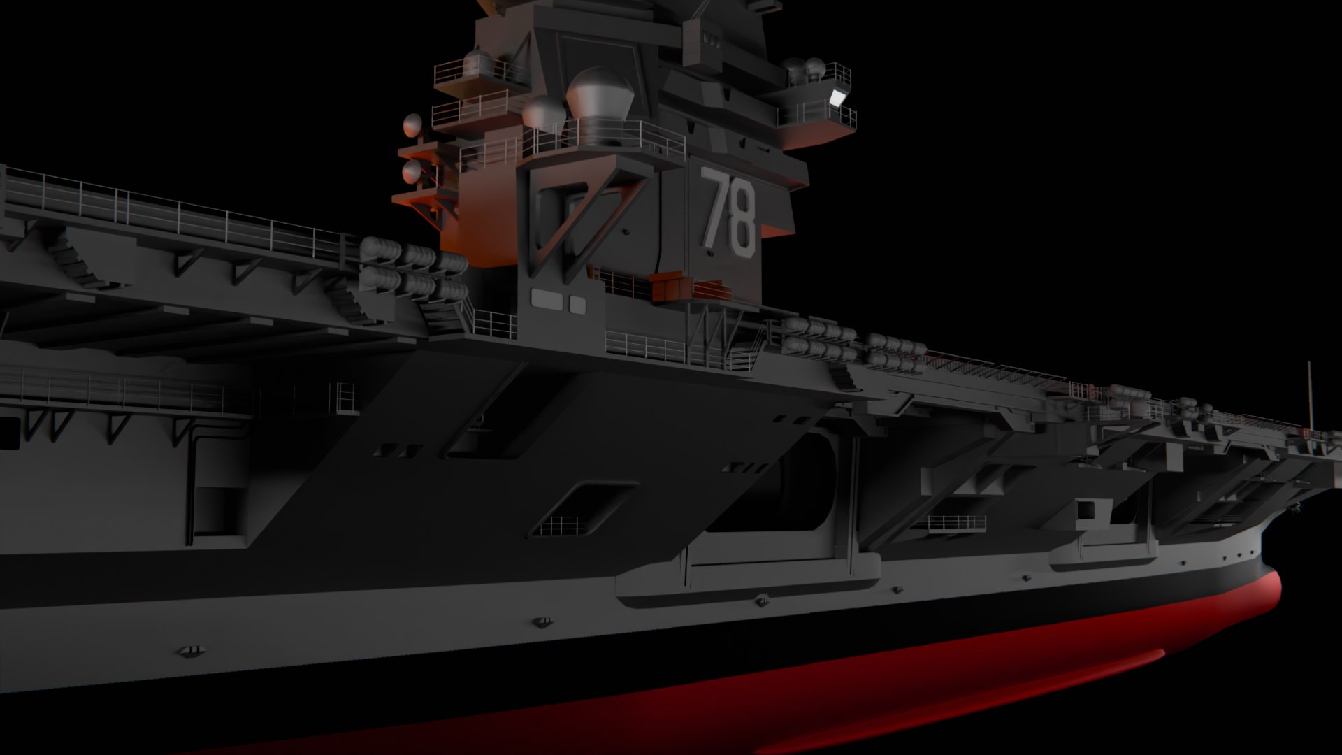 USS Gerald R Ford Model - TurboSquid 2336150