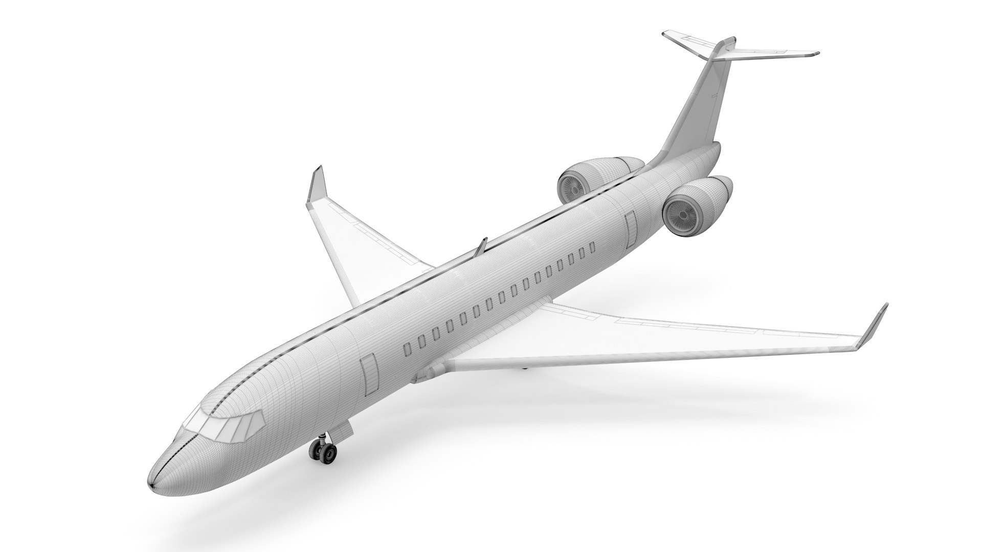 Private Jet 3D Model - TurboSquid 2254616