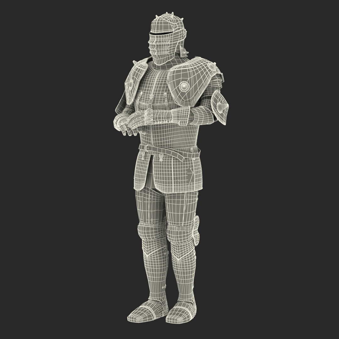 Medieval Knight Plates Armor Suit 3D Model - TurboSquid 1530705