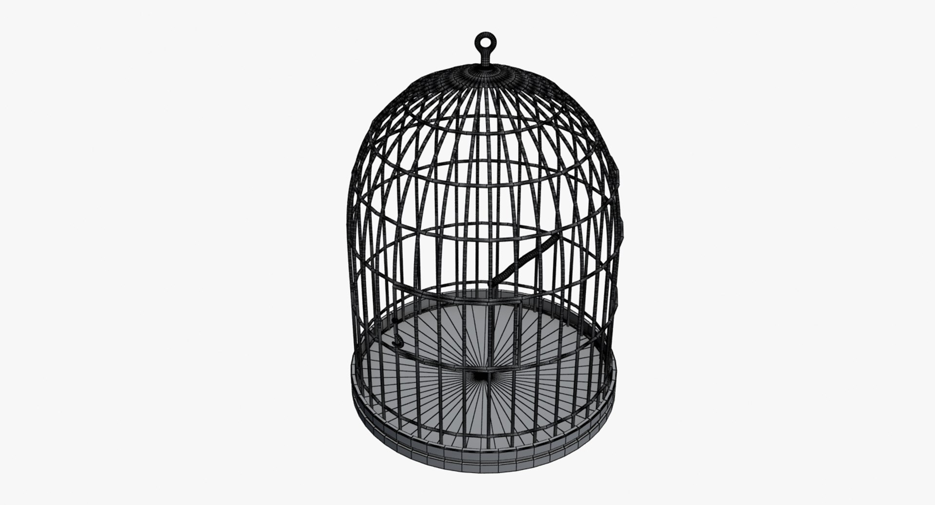 bird cage 3d model