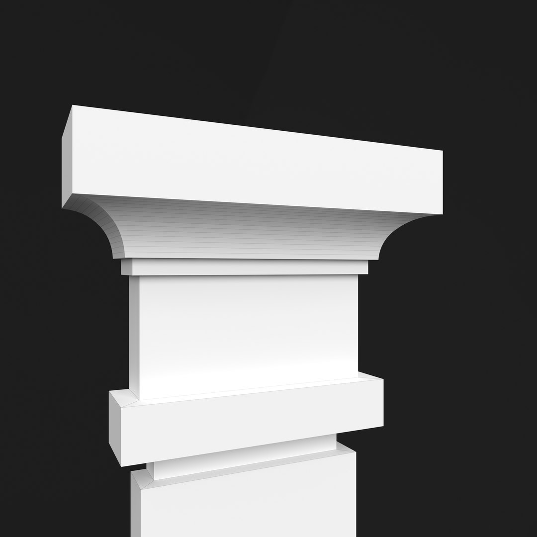 Column Decorative 21 3D Model - TurboSquid 2400647