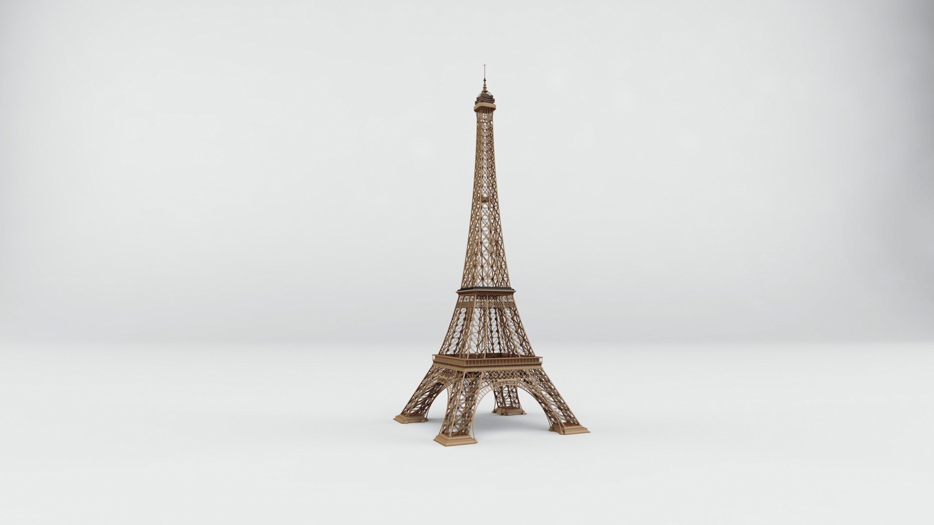 3D Model Eiffel Tower - TurboSquid 1976083