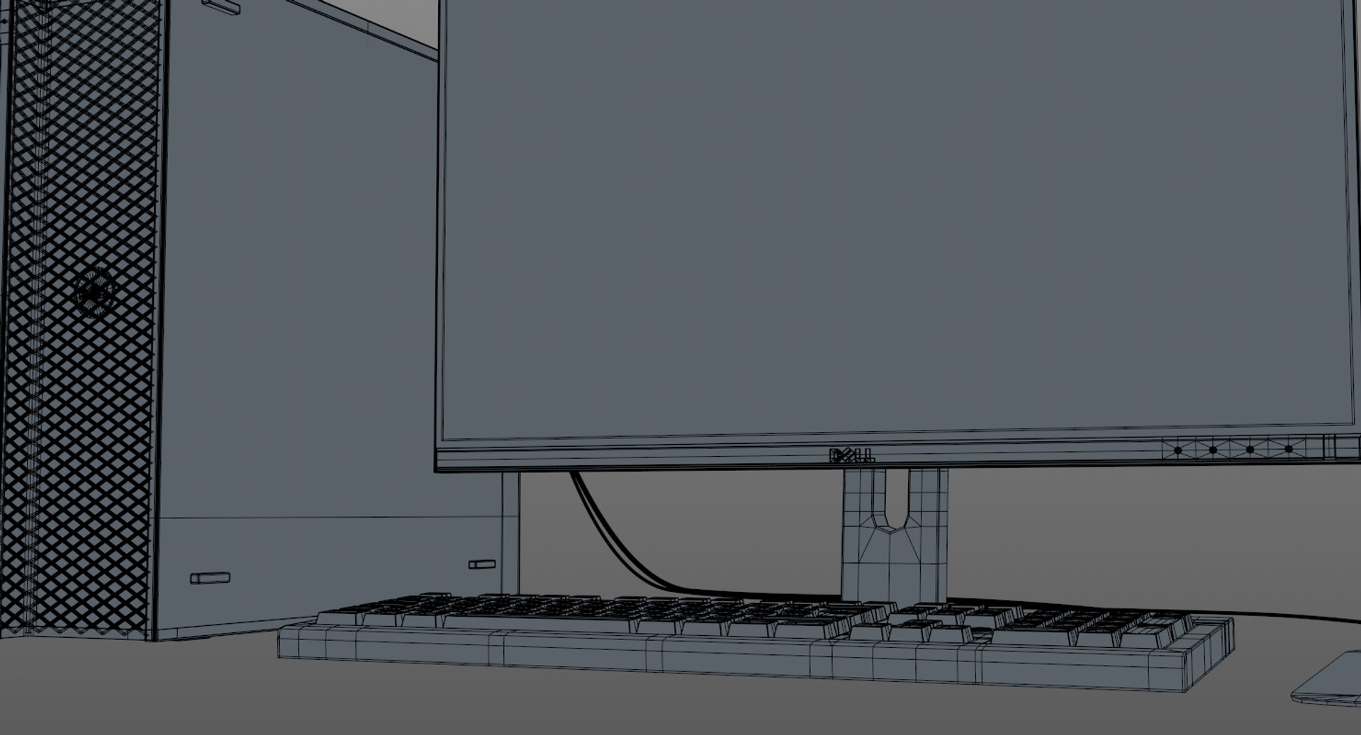 Dell Workstation Monitor 3D Model - TurboSquid 1156138