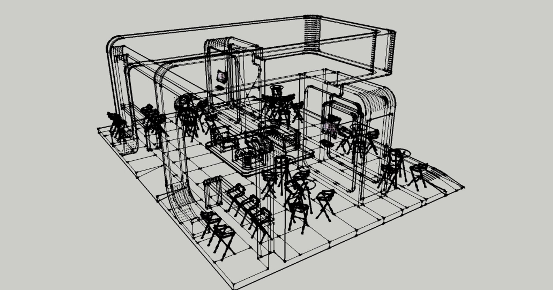 3D Model Booth Designed - TurboSquid 1204868
