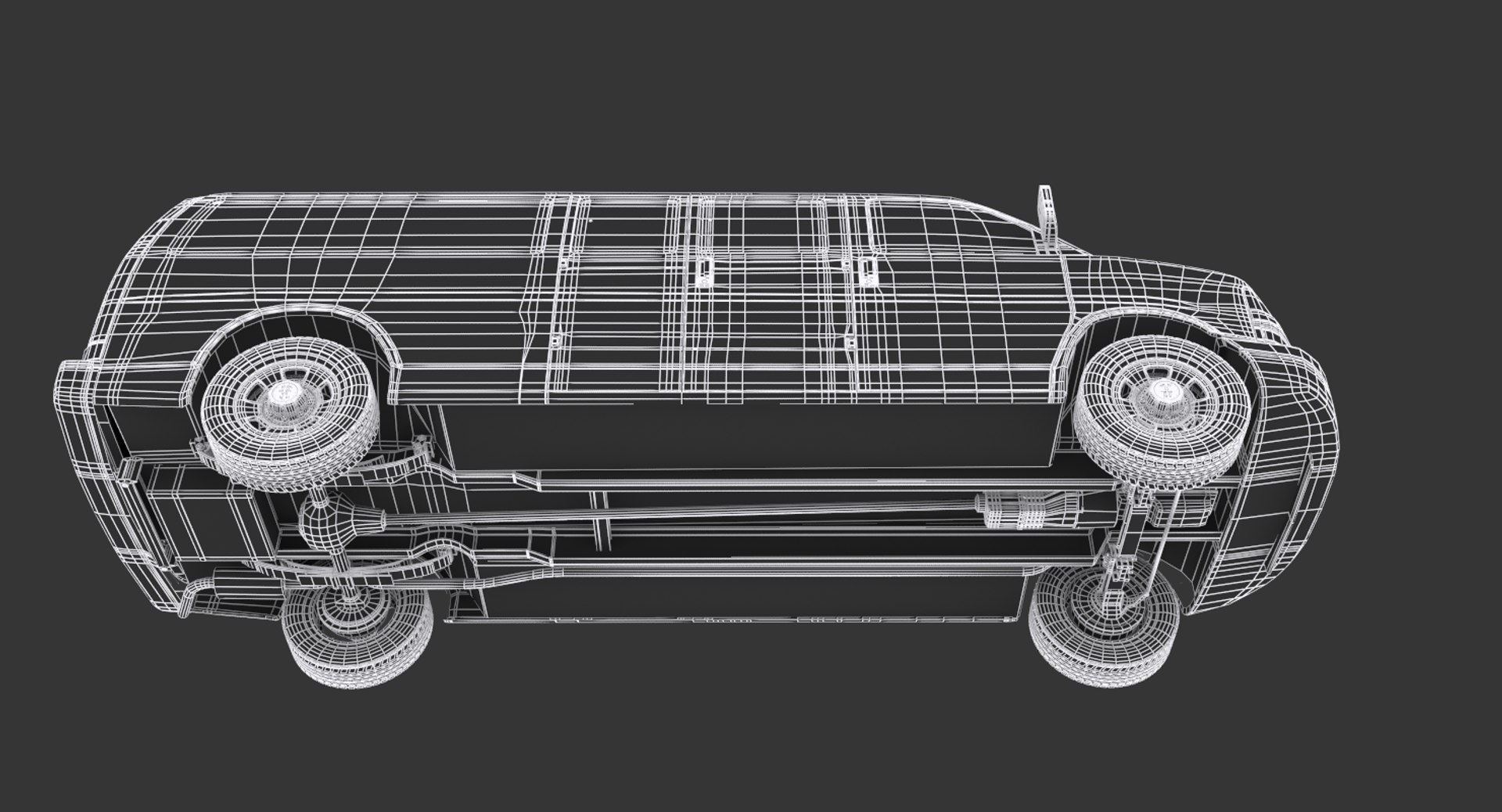 Chevy Express Bus 3D - TurboSquid 1302727