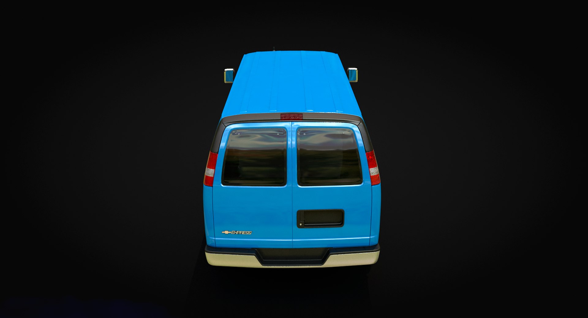 Chevy Express Bus 3D - TurboSquid 1302727