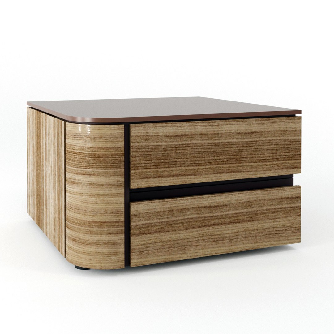 Bedside Table 3D Model - TurboSquid 1290553