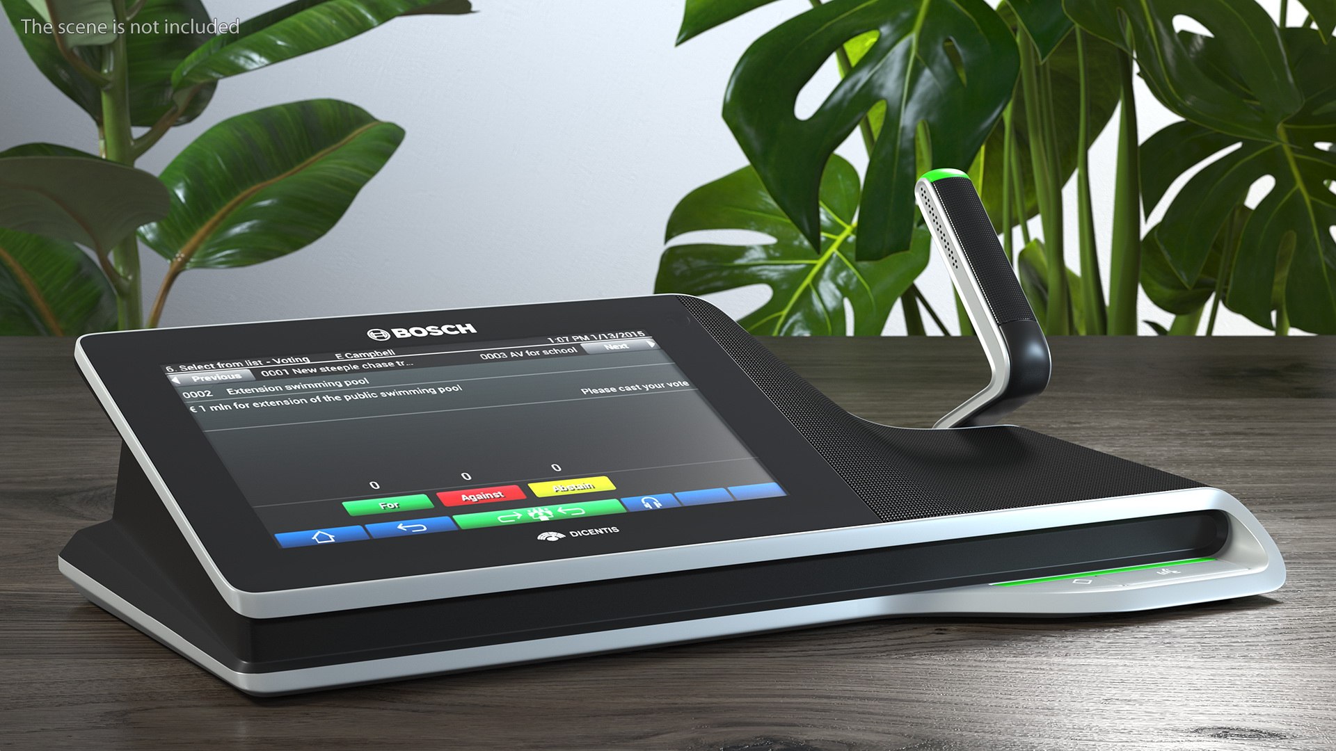 Bosch Dicentis Multimedia Device With Directive Microphone 3D Model - TurboSquid 1797861