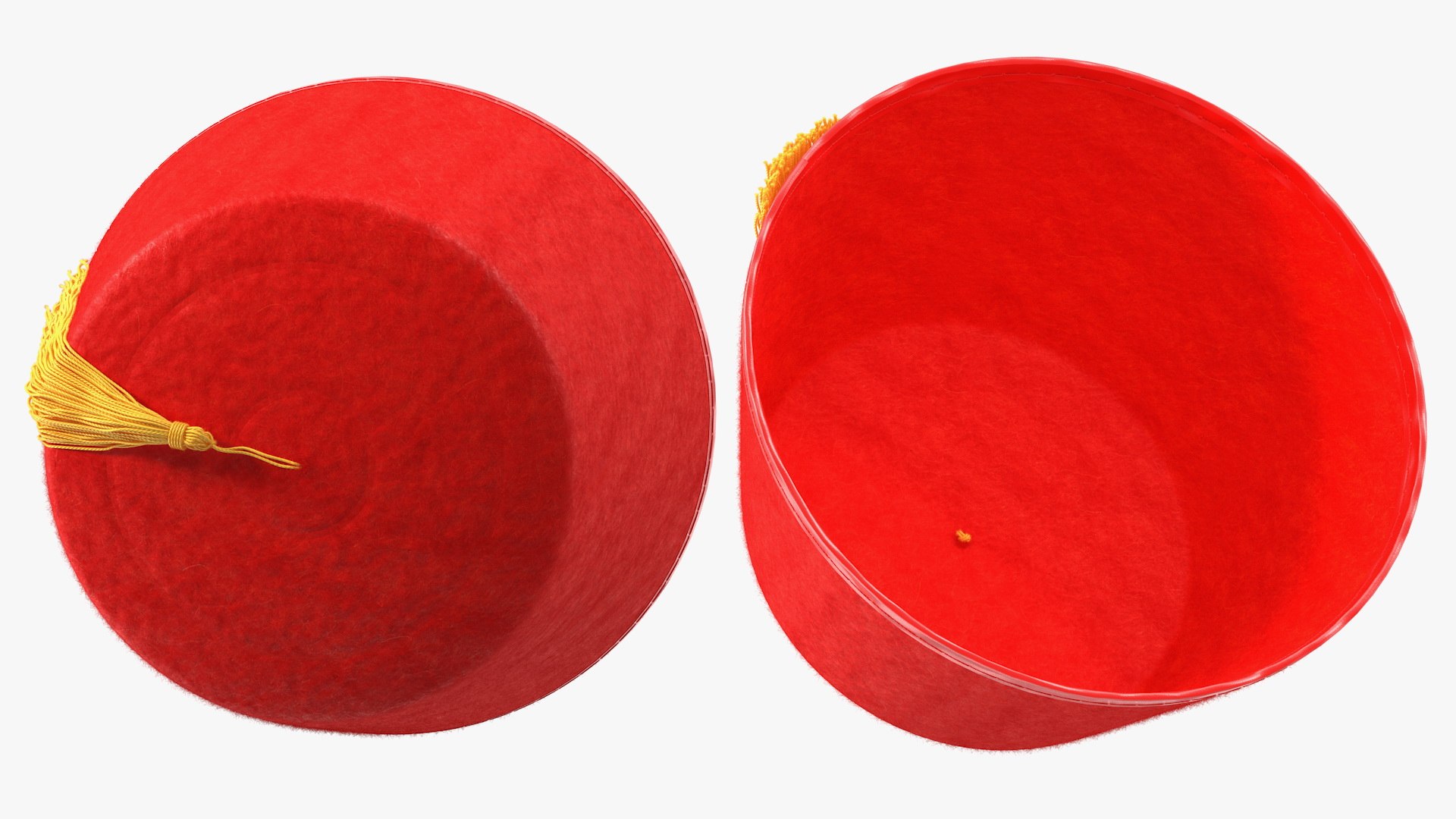 Traditional Arabic Red Fez 3D - TurboSquid 1682074