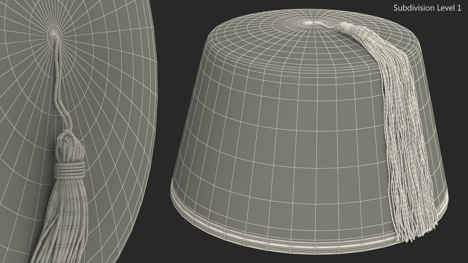 Traditional Arabic Red Fez 3D - TurboSquid 1682074
