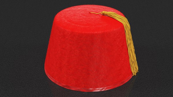 Traditional arabic red fez 3D - TurboSquid 1682074