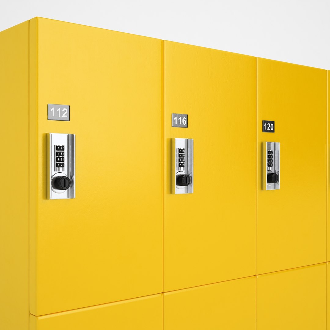 Commercial Lockers Lock 3D Model - TurboSquid 1436813